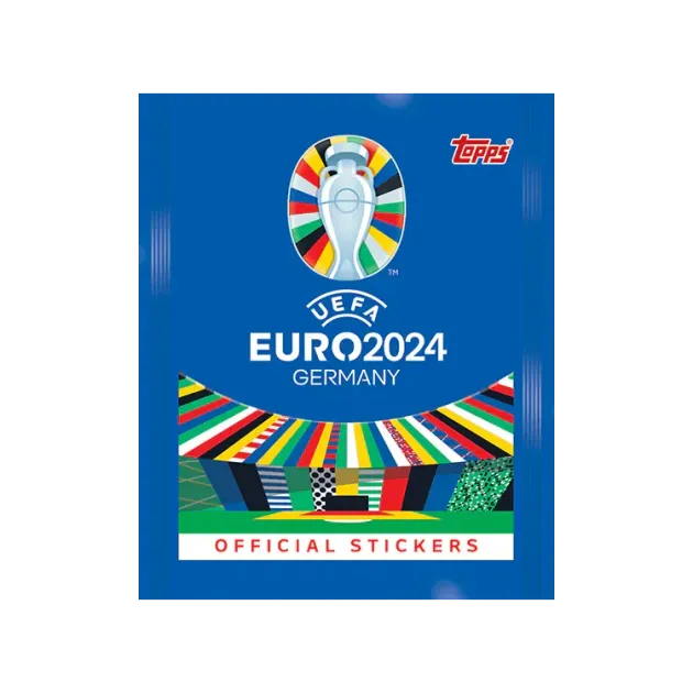 Official Euro 2024 Sticker Collection Packet | Pekto
